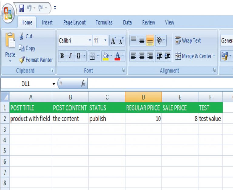 How To Import Woocommerce Products With Custom Fields Like Acf With Excel Extend Wordpress