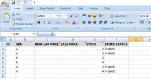 How to update and manage Stock based on multiple excel rows for ...